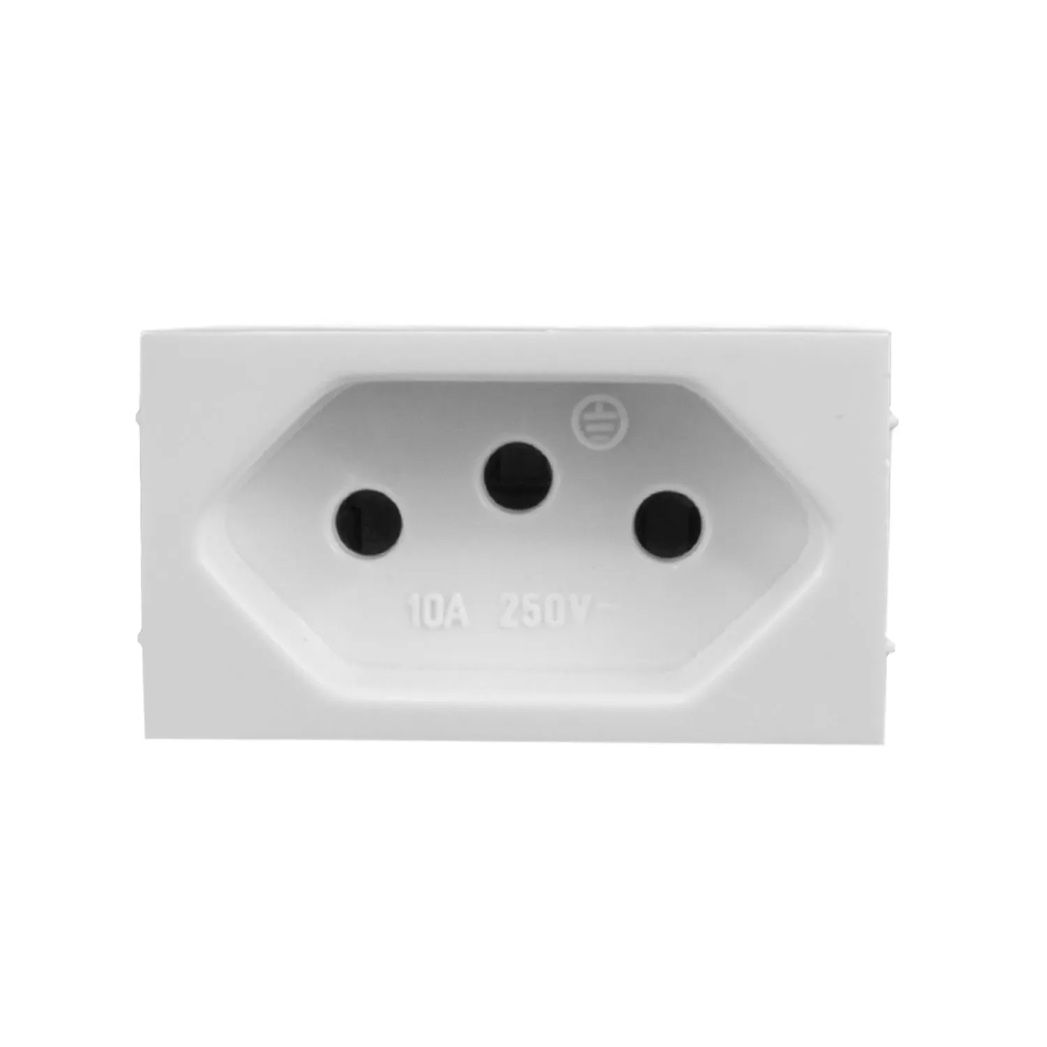 (Ilumi) (vivaz) modulo s/placa tomada 20a 250v (75141) - Fritz ...