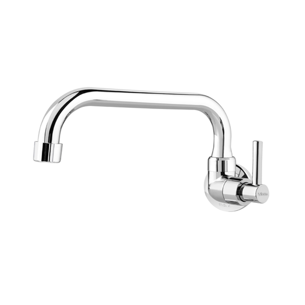 Torneira cozinha bica horizontal lagune parede cr (1150901) (Víqua ...
